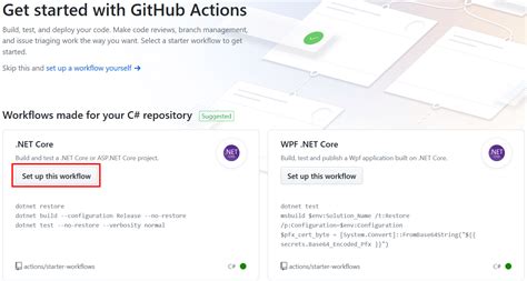 Github Use Actions To Build Aspnet Core Application Eric L Anderson