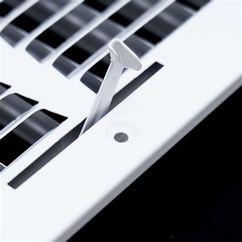 8w X 6h Duct Opening Size 2 Way Steel Air Supply