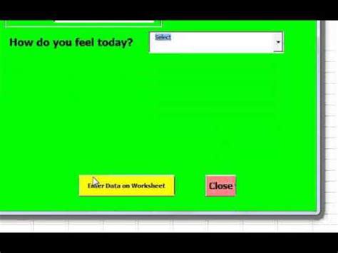 Lesson VBA ComboBox On Userform YouTube