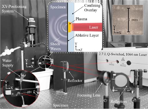 Photograph Depicting An Lsp Experiment Setup Inset Top Center Download Scientific Diagram