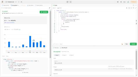 Day 65 Of 100daysofcode Challenge How Many Numbers Are Small Vini