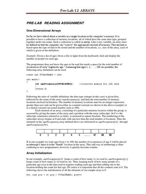 arrays pdf array data structure parameter computer programming