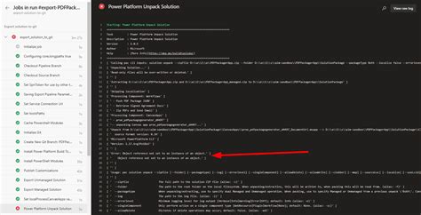 Unpacking Solution Fails With NullRefException When Unpacking A Msapp Issue Microsoft