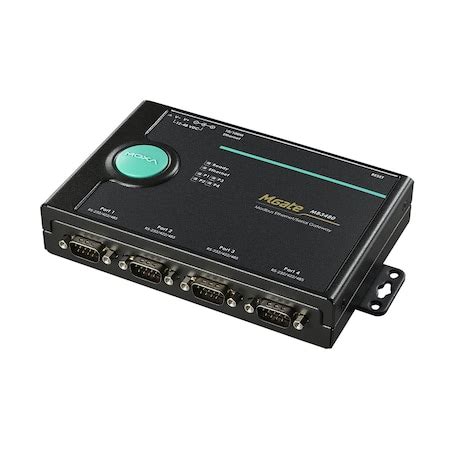 Moxa 4Port Rs 232 422 485 Modbus Tcp To Serial Communication Gateway MGate MB3480 Zoro