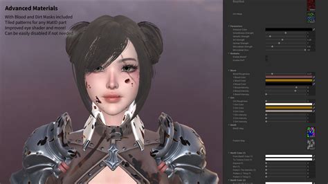 3d Model Mmorpg Advanced Warrior Medieval Fantasy Modular Character