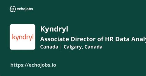 Kyndryl Is Hiring Associate Director Of Hr Data Analysis Remote R