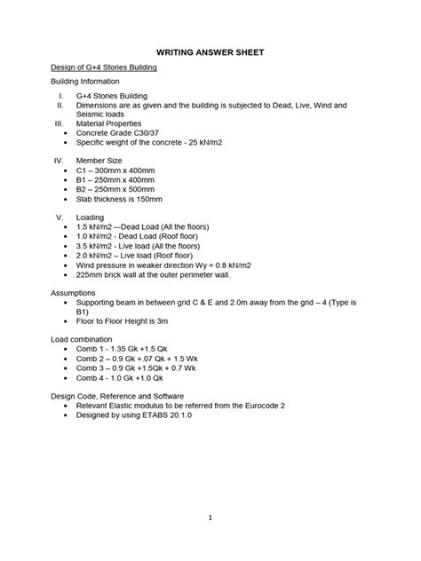 Etabs Pdf Bending Beam Structure