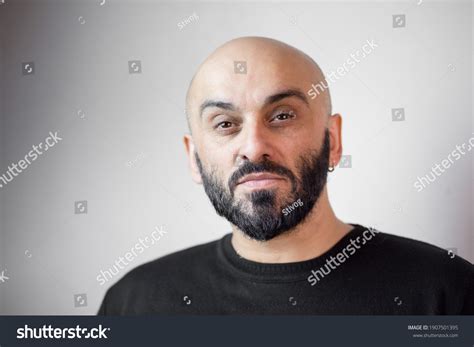 Hundred Male Shaved Bald Close Up Face Royalty Free Images Stock Photos Pictures
