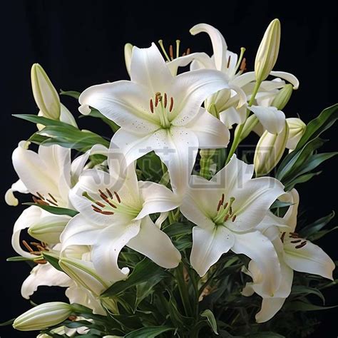 白百合图片高清图片素材