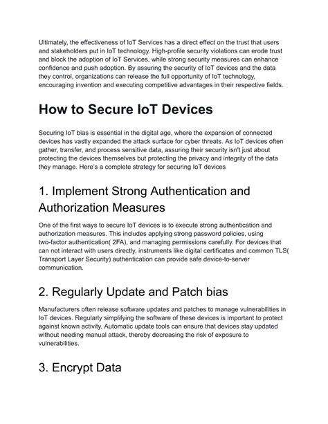 Ppt Securing The Connected World With Iot Security Services