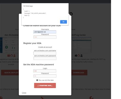 No New Tab XCP Ng And XO Forum
