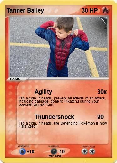 Pokémon Tanner Bailey 1 1 Agility My Pokemon Card