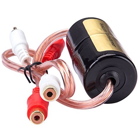 Mr Ho 20 Amp 12v Rca Car Audio Noise Filter Suppressor Ground Loop Isolator Transformer With