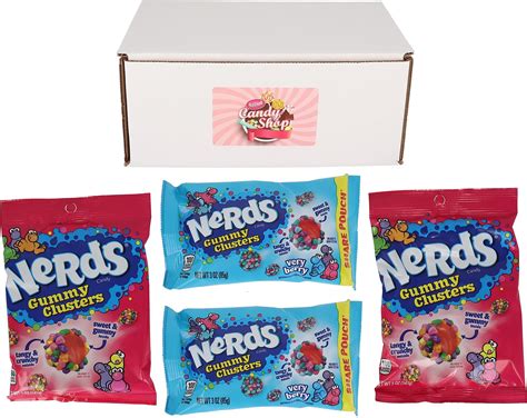 Nerds Gummy Clusters Holiday Assorted Treat Pack 15oz 30