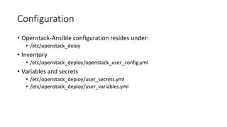 Openstack Ansible PPT