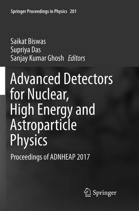 Springer Proceedings In Physics Advanced Detectors For Nuclear High