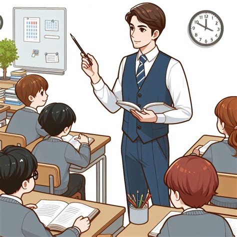 Premium Photo A Teacher In Front Of Class Teachers Day