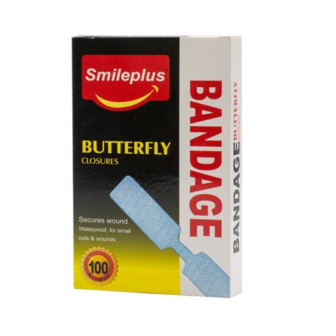 פלסטר איכותי פרפריות 100 יח 17683257 Zap