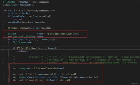 C Freetype 解析可变字体variable Font