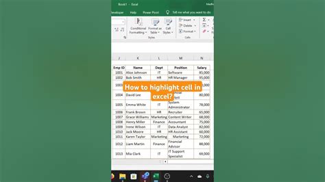 Highlight Cells In Excel Using Conditional Formatting Excel Shorts Short Videos Youtube