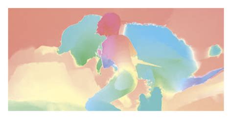 Optical Flow Results Of Cave3 Sequence In The MPI Sintel Dataset With