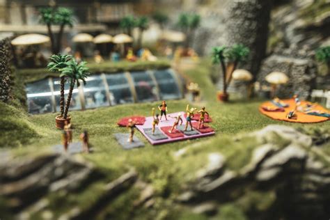 Premium Photo Tilt Shift Image Of Toys In Park