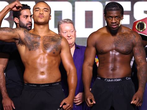 Wardley Its Easy To Look Good Like Adeleye When Youre In Ring With