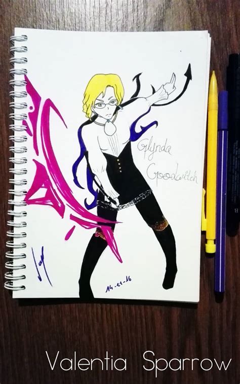 Glynda Goodwitch Daily Rwby By Valentia Sparrow On Deviantart
