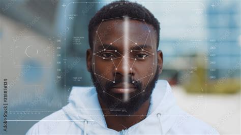 Future Face Detection Technological 3d Scanning Biometric Facial Recognition Face Id