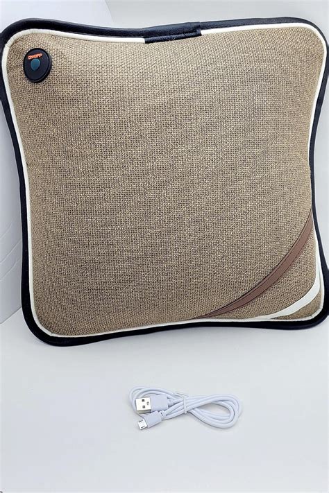 Rechargeable Vibrating Massage Pillow Pressure Activated Massaging