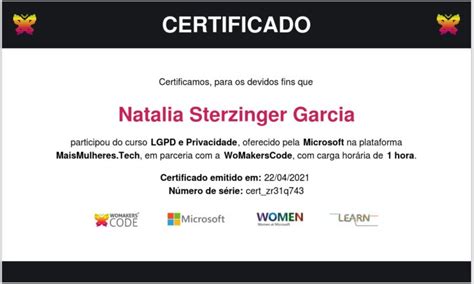 Natália S No Linkedin Mulheresnati