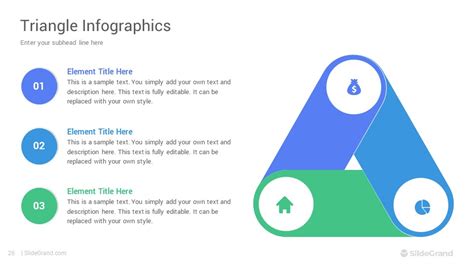 Triangle Infographics PowerPoint Template Designs SlideGrand