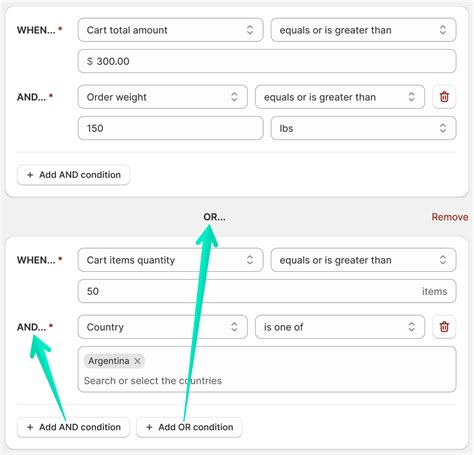 Octolize Hide Sort Shipping Shipping Rule Configuration
