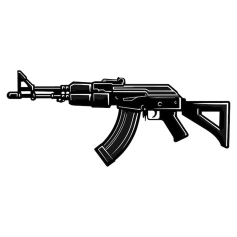 Gun Vector Illustration Premium Ai Generated Vector