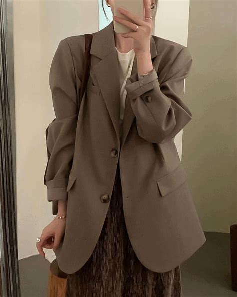 부분 오늘 출발🚚 하객룩 데일리룩 만능템 1000장 돌파 고급스러운 솔리드 심플 정장 자켓 끌앤끌