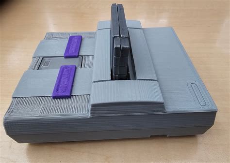 3d Printed Raspberry Pi Snes Console With Nfc Cartridges Etsy
