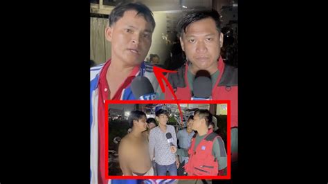 បុរសម្នាក់ ស្រ វឹ ង និយាយមិ នស្តា ប់គ្នា កើតទៅជាការទា ស់ ចិត្ត រក រឿ ង គ្នា ផ្អើ