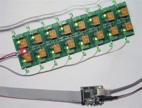 Ethernet 16 Relay Board Controlled Via Web SNMP Internet