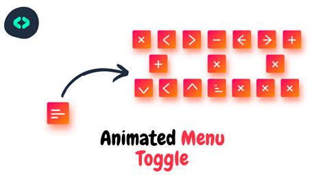 Github Codmarkmodern Animated Menu Toggle Button All