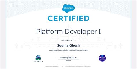 Souma Ghosh On Linkedin Salesforcecertified Pwcindia