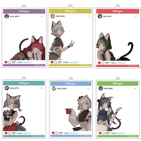 【valis】ランダムsns風アクリルキーホルダー／4th One Man Live 再現ガールフレンド Official Goods