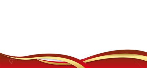 Red Gradient And Golden Curve Wave Abstract Red Wavy Curve Golden