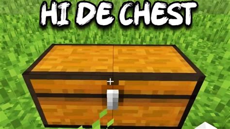 Minecraft How To Hide Your Chest At Marc Rogers Blog