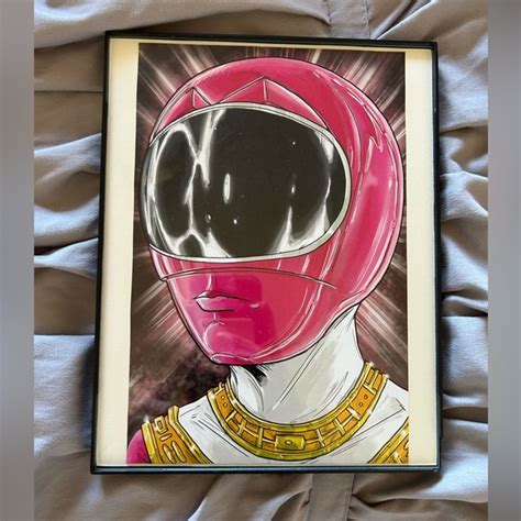 Power Ranger Art Power Rangers Zeo Pink Art Print Poshmark