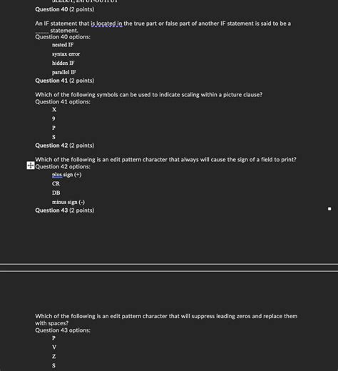 Solved Quiz Question 1 2 Points Saved The Statement