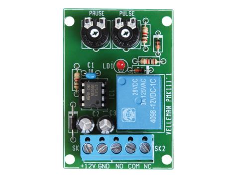 Velleman Modules Vm136 Interval Timer Module Velleman Wholesaler And Developer Of Electronics