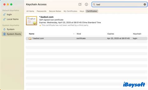How To Trust A Certificate On Mac Rootwebsiteself Signed
