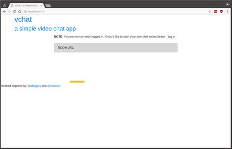 Build A Video Chat Service With Javascript Webrtc And Okta Okta