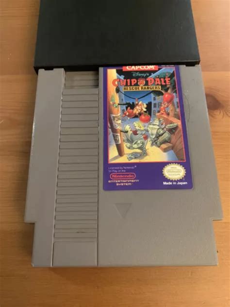 Disneys Chip N Dale Rescue Rangers Capcom Nes Nintendo Original Game £23 59 Picclick Uk