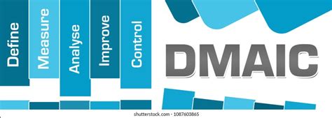 Dmaic Define Measure Analyse Improve Control Stock Illustration 1087603865 Shutterstock